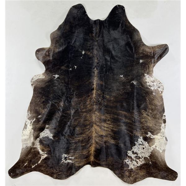 Tanned Brindle Steerhide Steer Bull Cow Rug