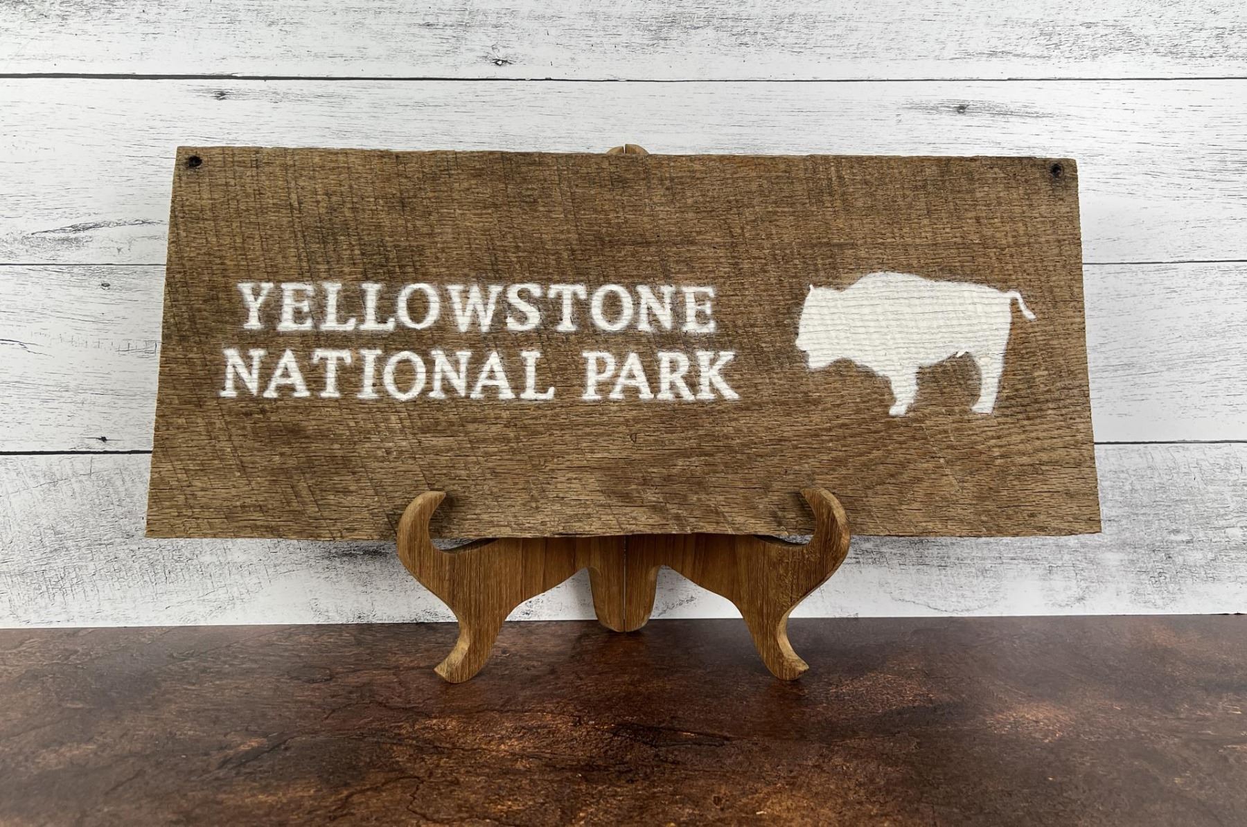 Yellowstone National Park Sign