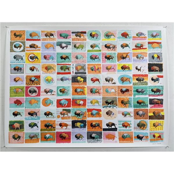 Jeff Weir The Secret Stampede Print