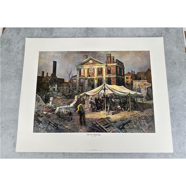 Lot of 35 John Falter The New Beginning Prints