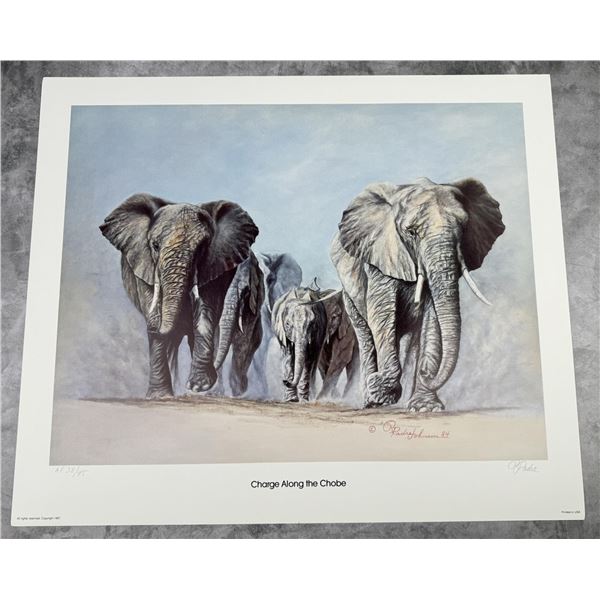 Ray Padre Johnson Elephant Print