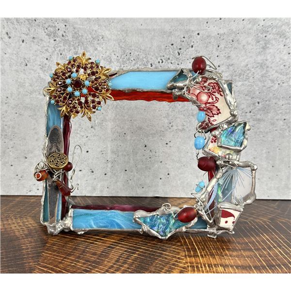 Custom Made Art Glass Frame