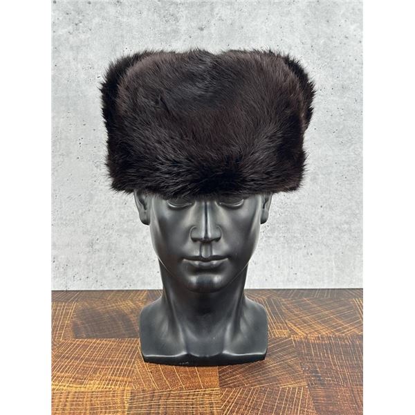 Russian Sable Fur Ushanka Hat