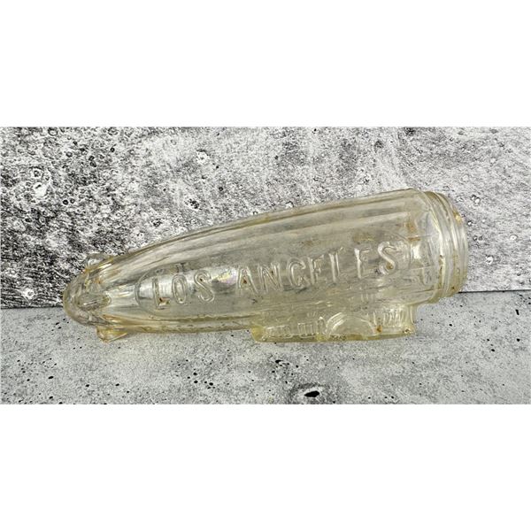 Los Angeles Blimp Victory Glass Candy Container