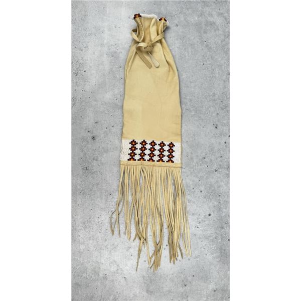 Native American Indian Beaded Pipe Bag