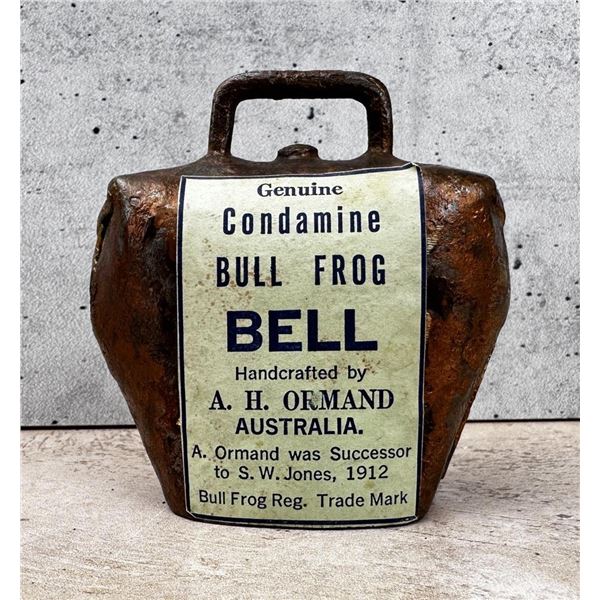 Condamine Bull Frog Cow Bell