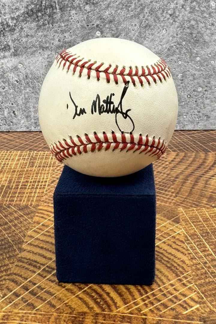 Don Mattingly Autographed Baseball