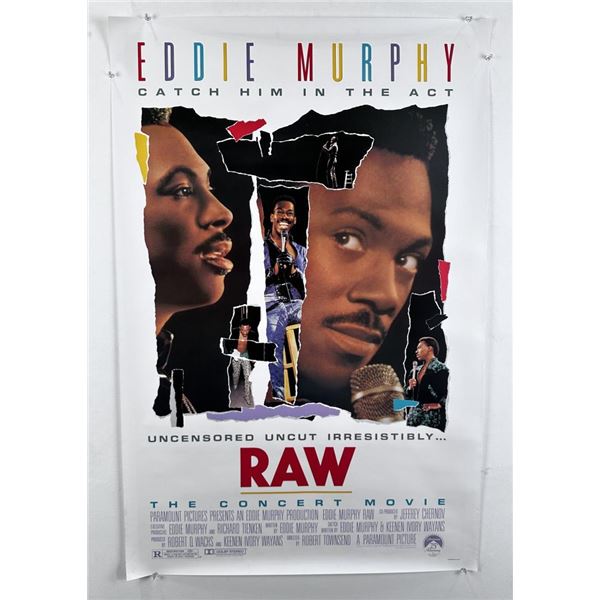 Eddie Murphy Raw The Concert Movie Poster