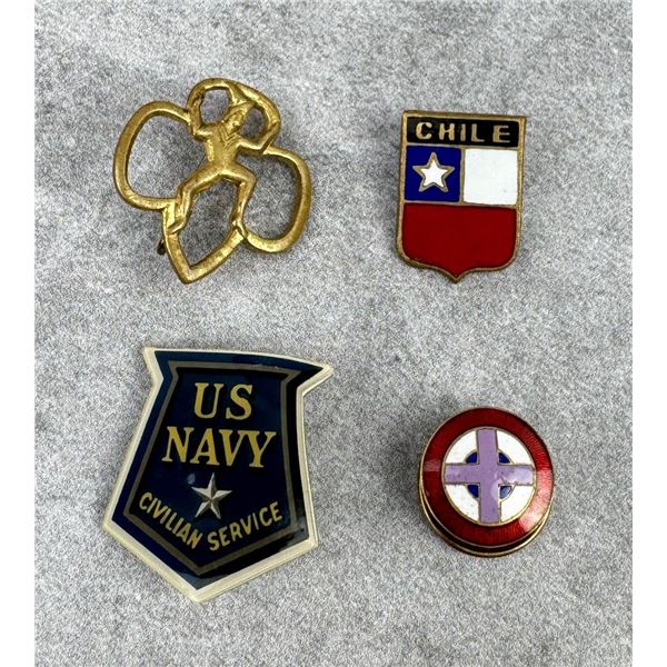 Collection of Military Pins and Awards