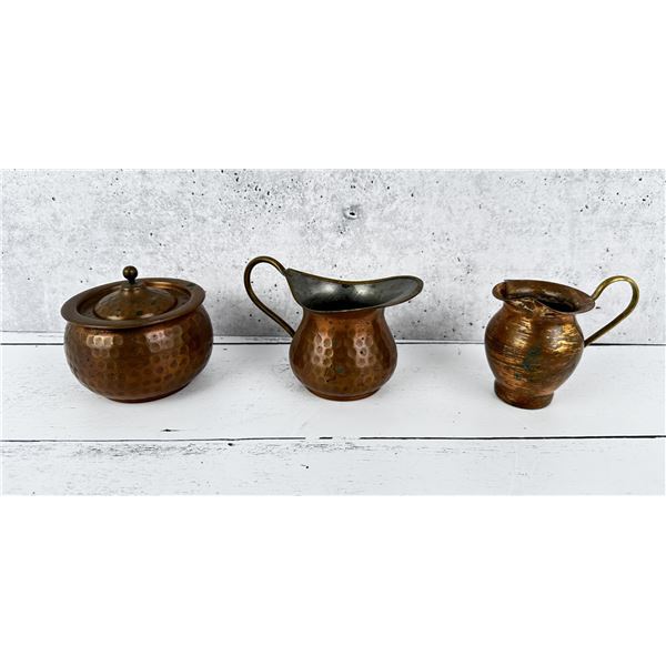 Collection of Copperware
