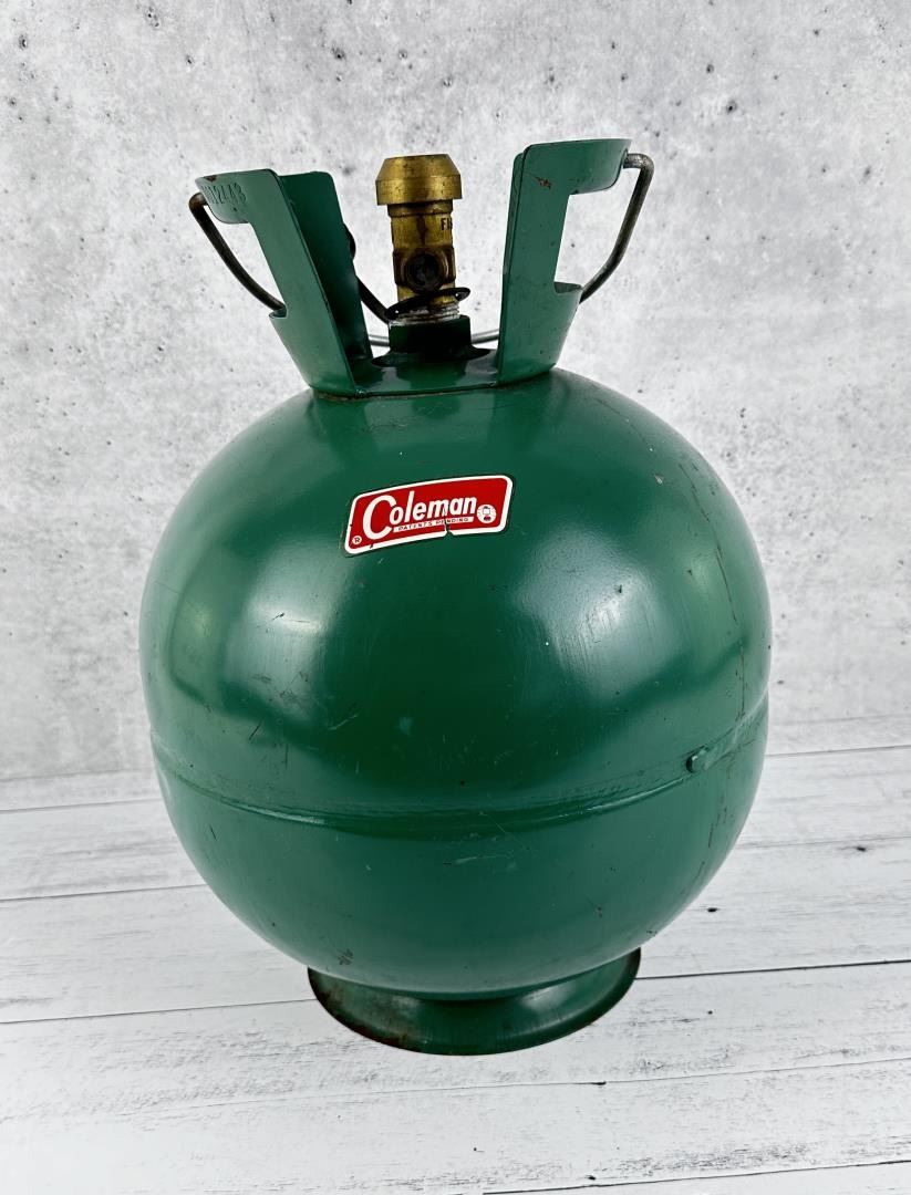 Vintage Coleman The Bomb Propane Tank