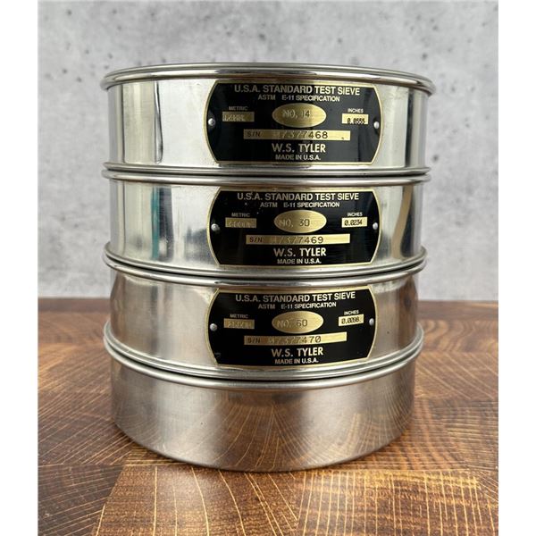 USA Standard Test Sieve W.S. Tyler