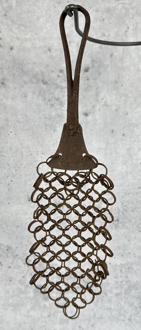 Antique Chainmail Pot Scrubber