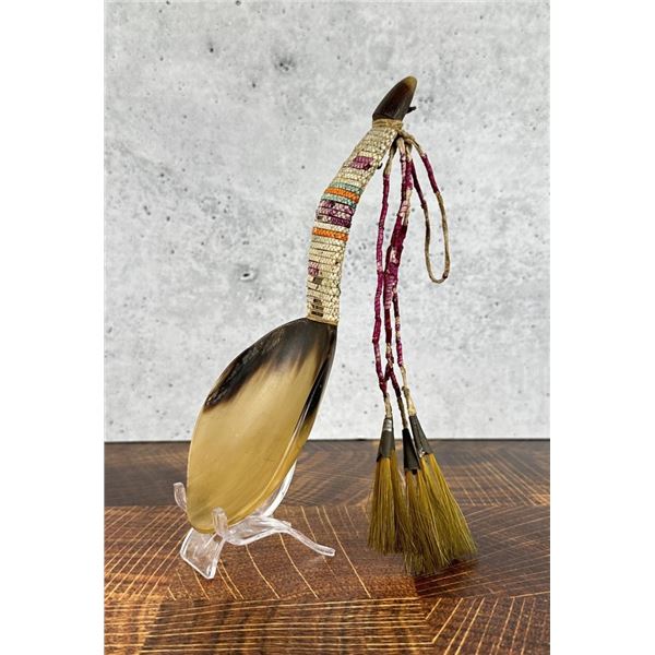Plains Native American Indian Horn Spoon