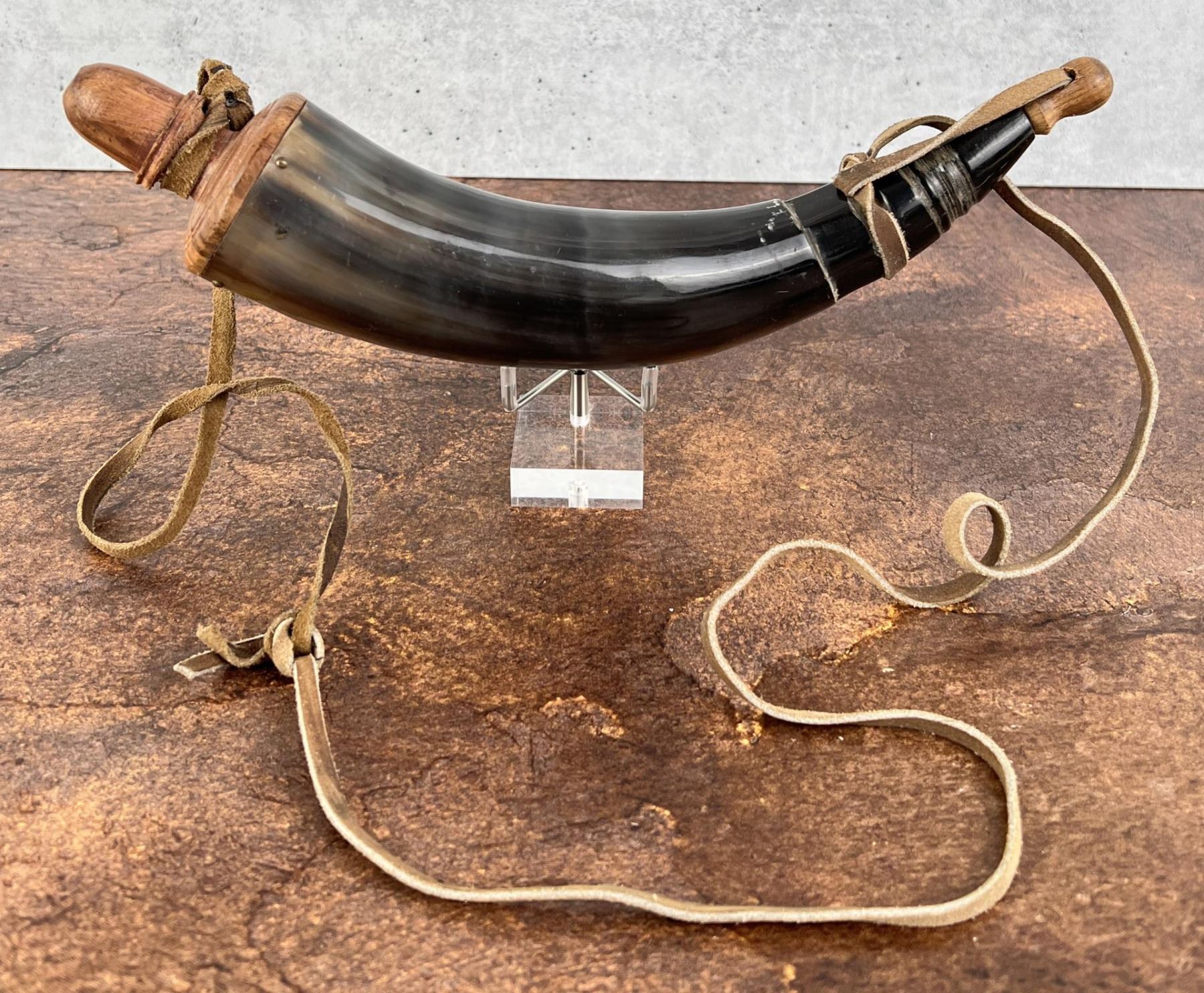 Custom Made Frontier Powder Horn