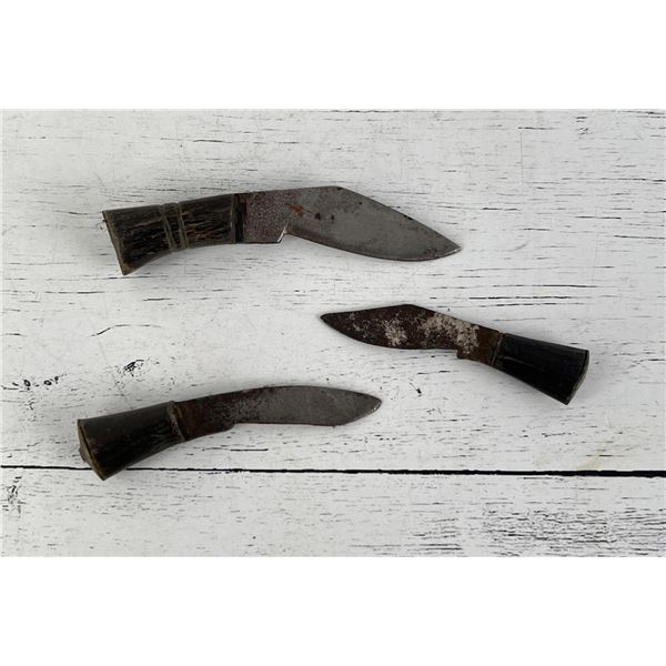 Collection Of Gurkha Kukri Accessory Karda Knives