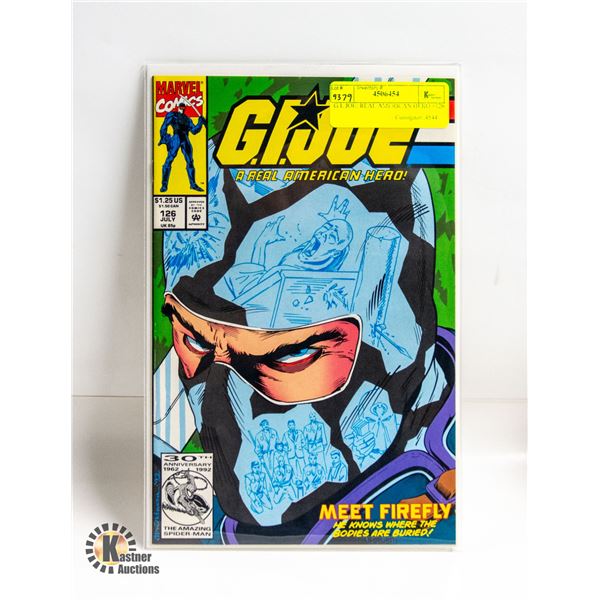 G I Joe Real American Hero 126