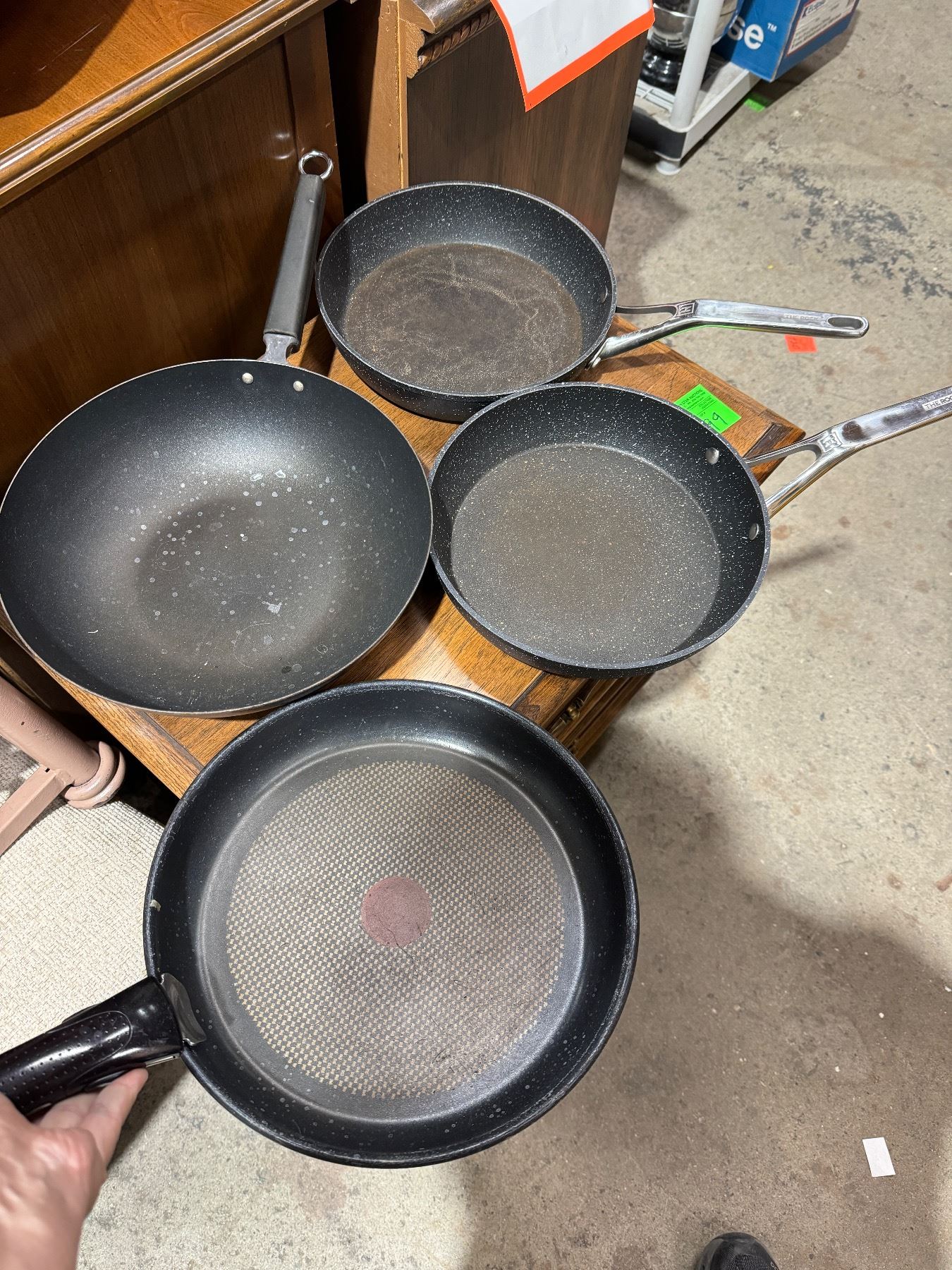 The rock and other frying pans