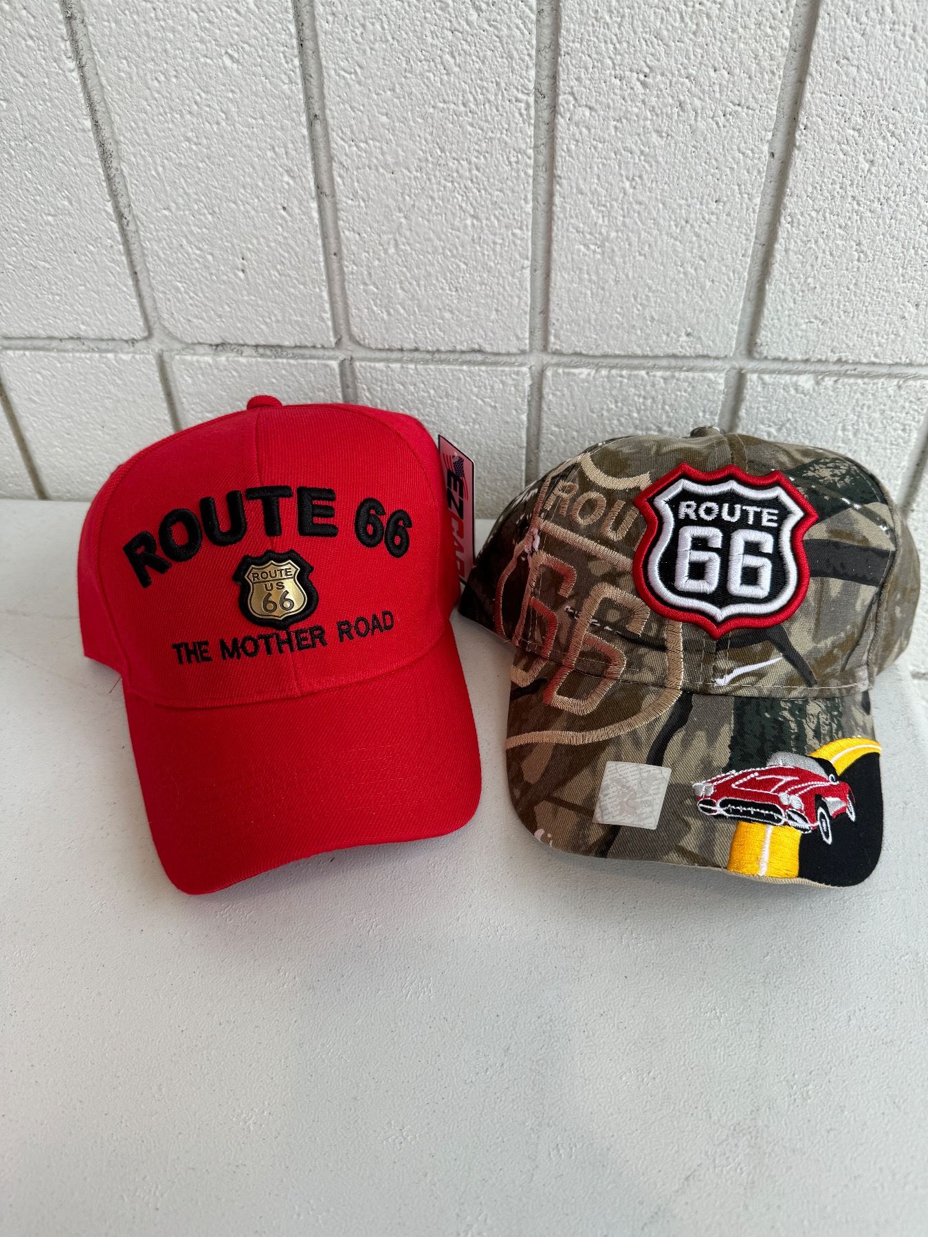 Route 66 caps