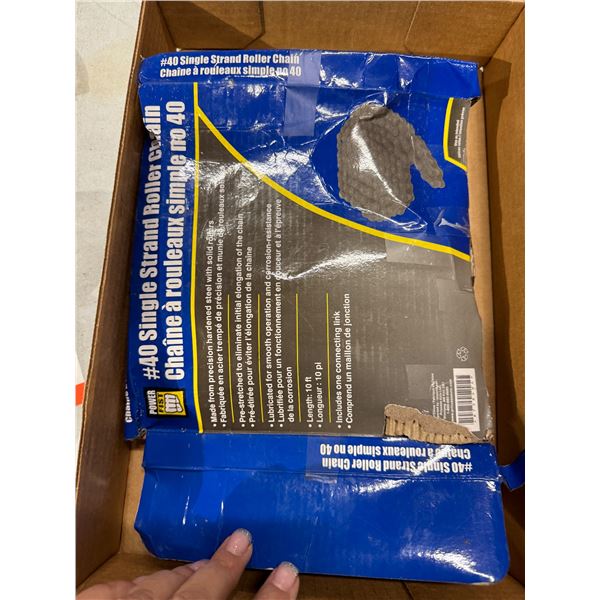 #40 single strand roller chain
