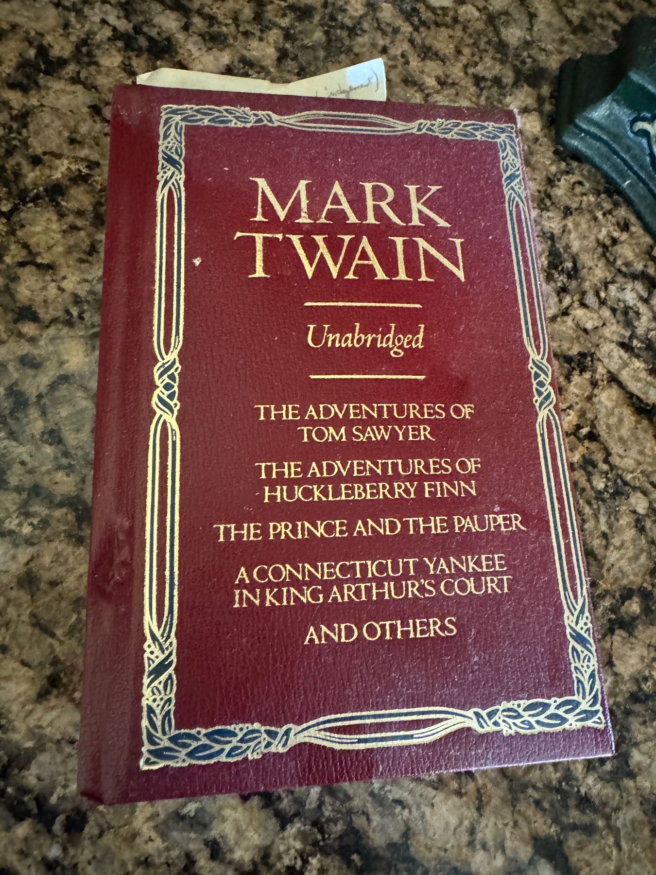 Mark Twain book