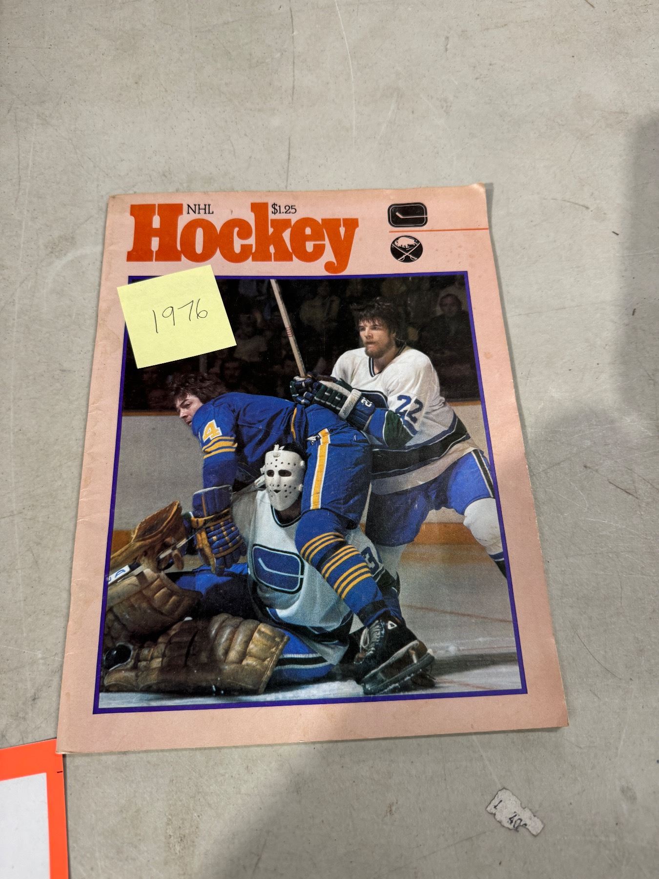 NHL hockey 1975