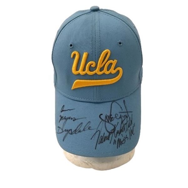 Signed UCLA female coaches/athletes UCLA cap
