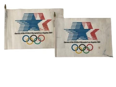 1984 Olympics Mini Flags