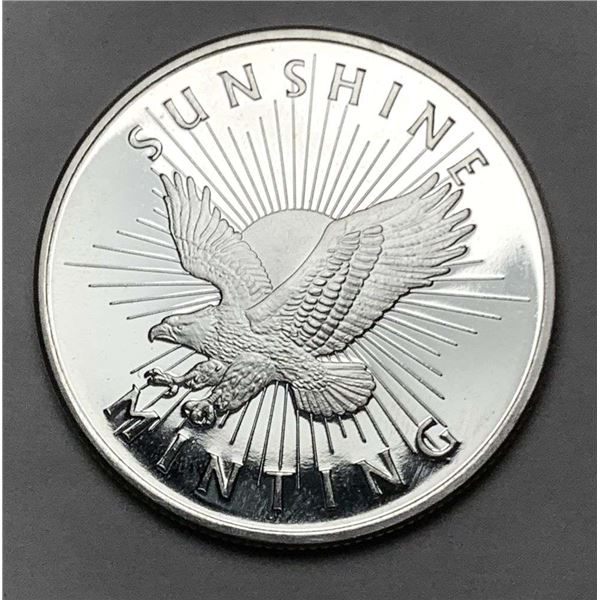 Sunshine Minting Eagle Proof 1 ozt .999 Silver
