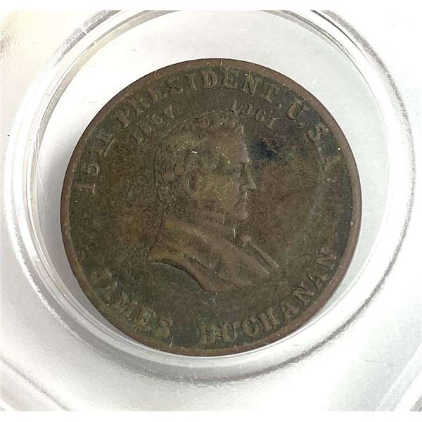 Rare U.S. Token 15th President James Buchanan