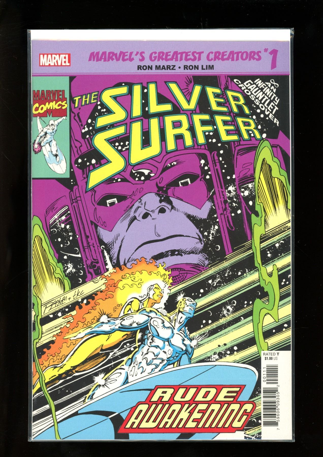 Marvel's Greatest Creators #1 The Silver Surfer Rude Awakening Marvel 2019