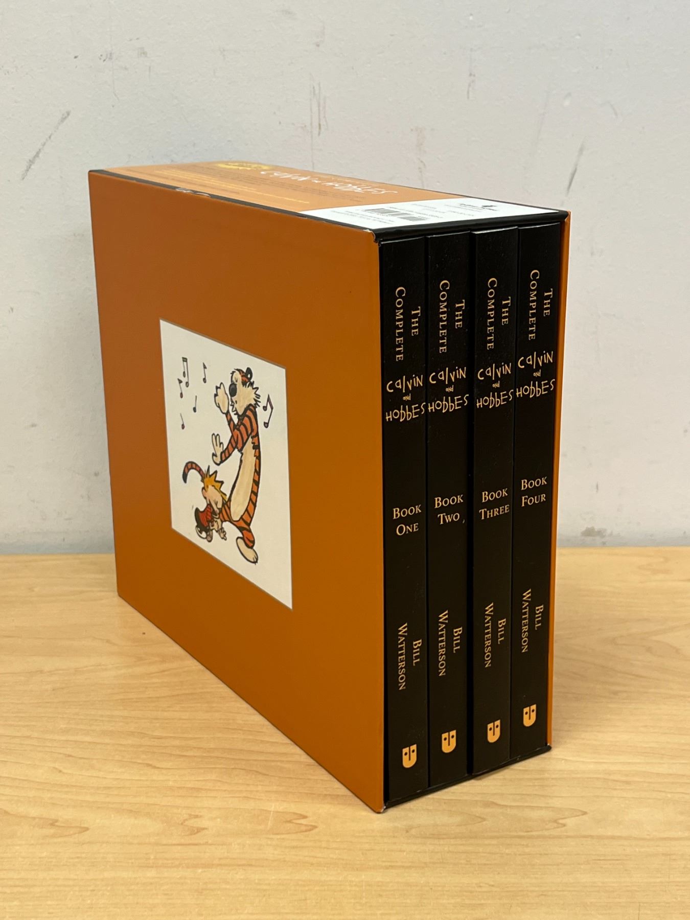 The Complete Calvin & Hobbes 4 Volume Book Set - Bill Watterson 1985-1995