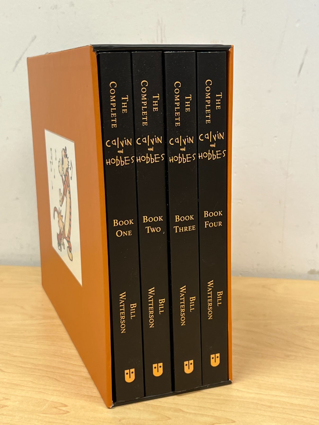 The Complete Calvin & Hobbes 4 Volume Book Set - Bill Watterson 1985-1995