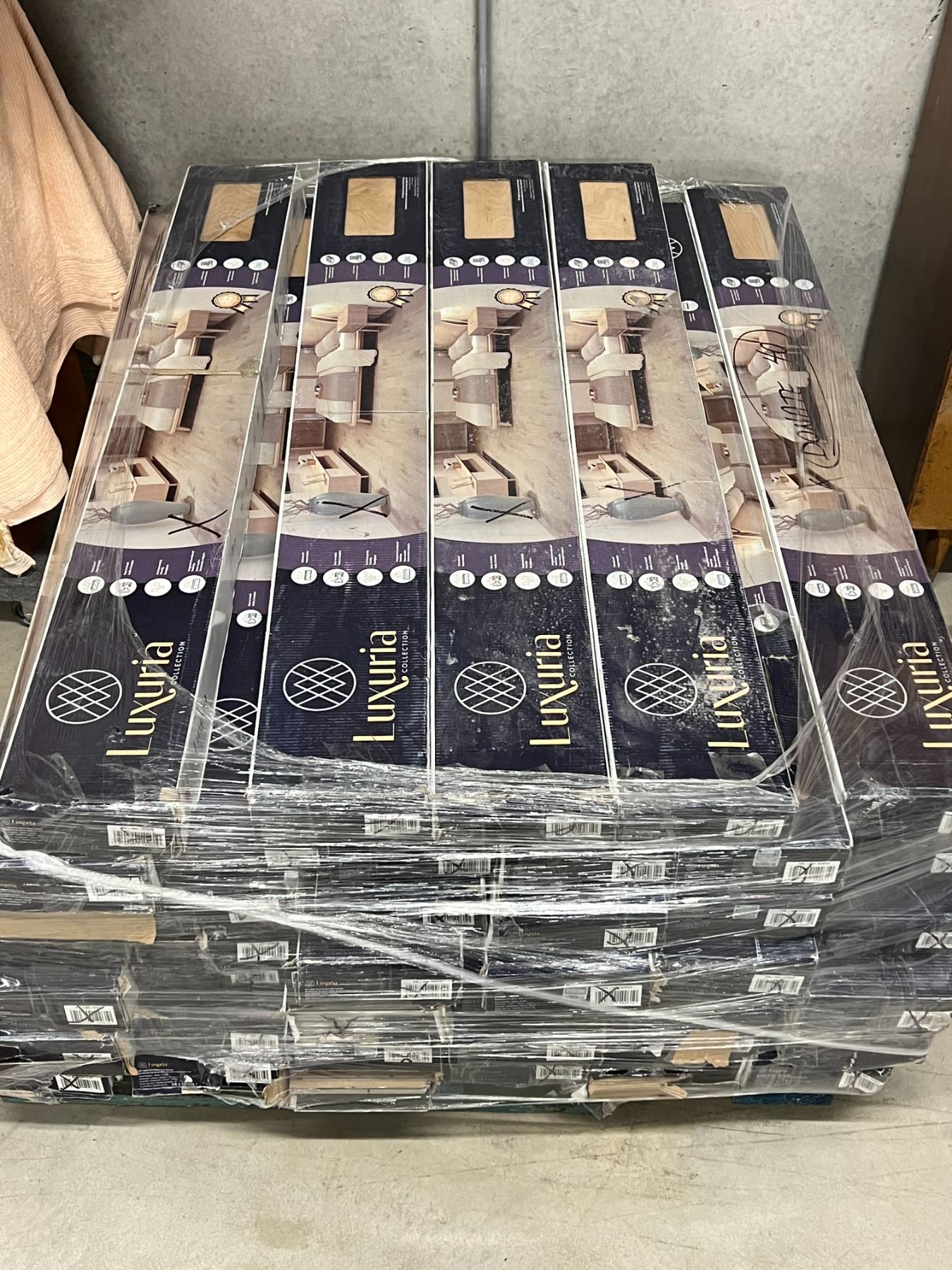 Approx 760 Square Feet Luxuria "Maple" SPC Rigid Core Luxury Vinyl Flooring