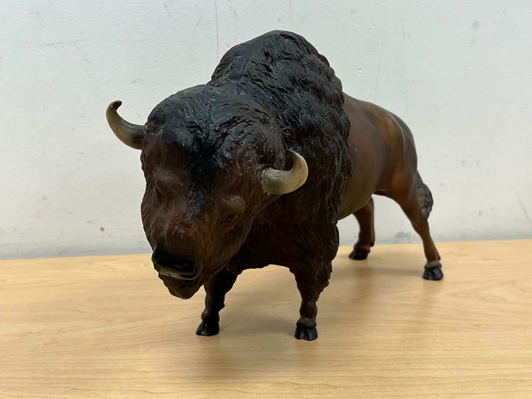 Bison Display Figure - Resin/Plastic 12"