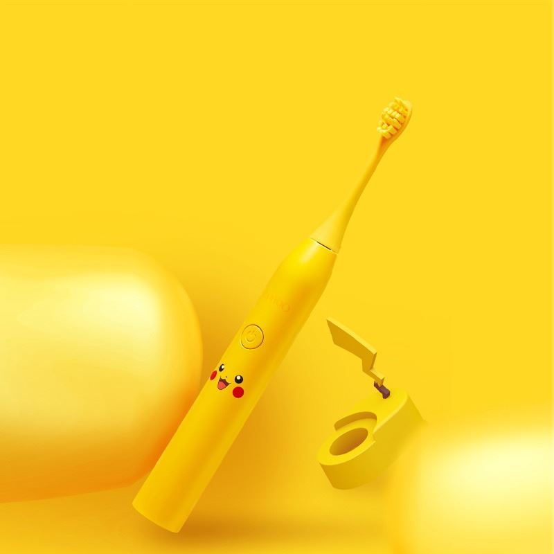 Brand New Apiyoo Pokemon Pikachu Intelligent Sonic Toothbrush