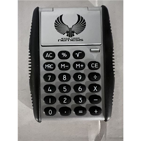 Original Star Trek Nemesis flip calculator