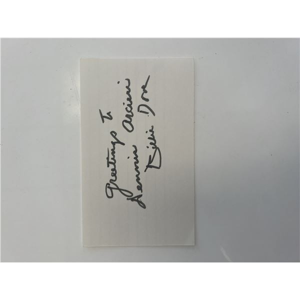 1930's actress Billie Dove original signature