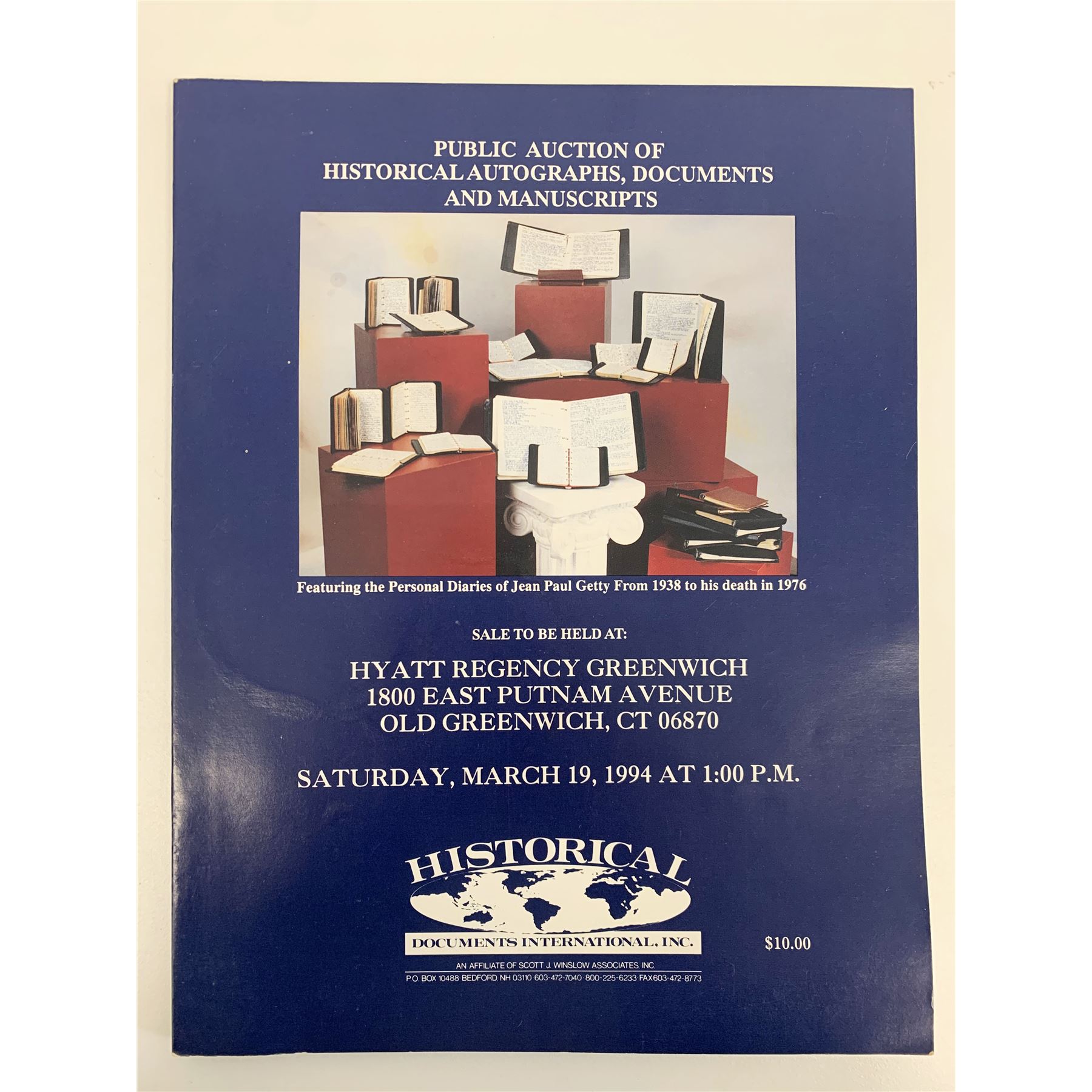 J. Paul Getty Public Auction Program 1994