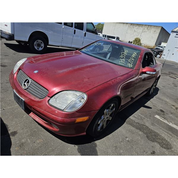 2001 Mercedes-Benz SLK