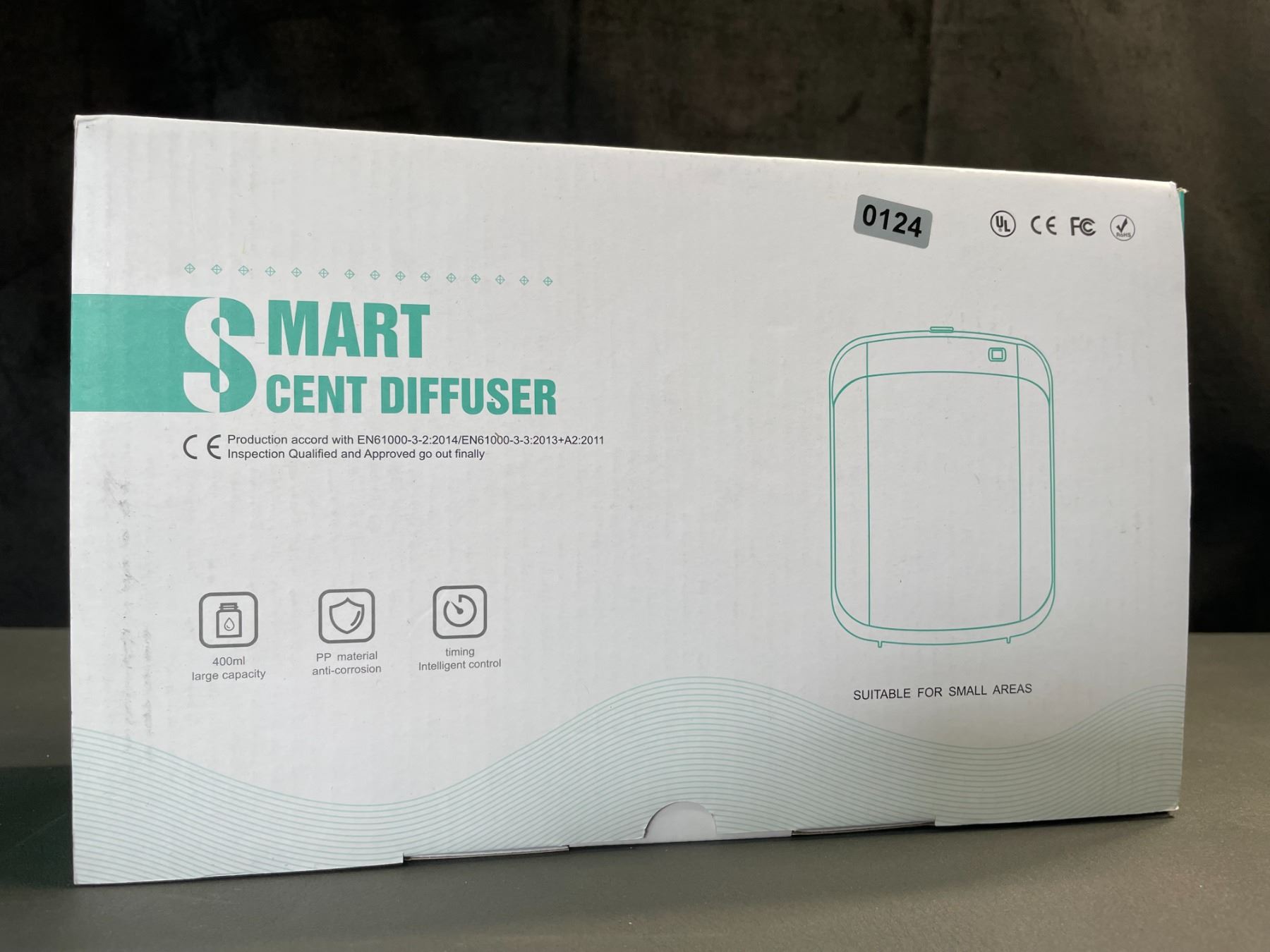 Lot of 1 Smart Scent Diffuser/Bluetooth Control Aroma Diffuser - Brand New!