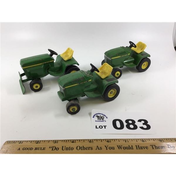 JOHN DEERE LAWN MOWERS 3 1/16 scale