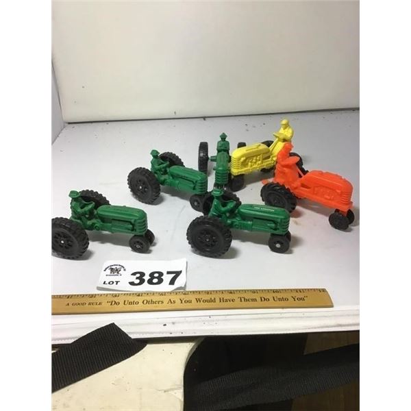 TRACTORS, PLASTIC