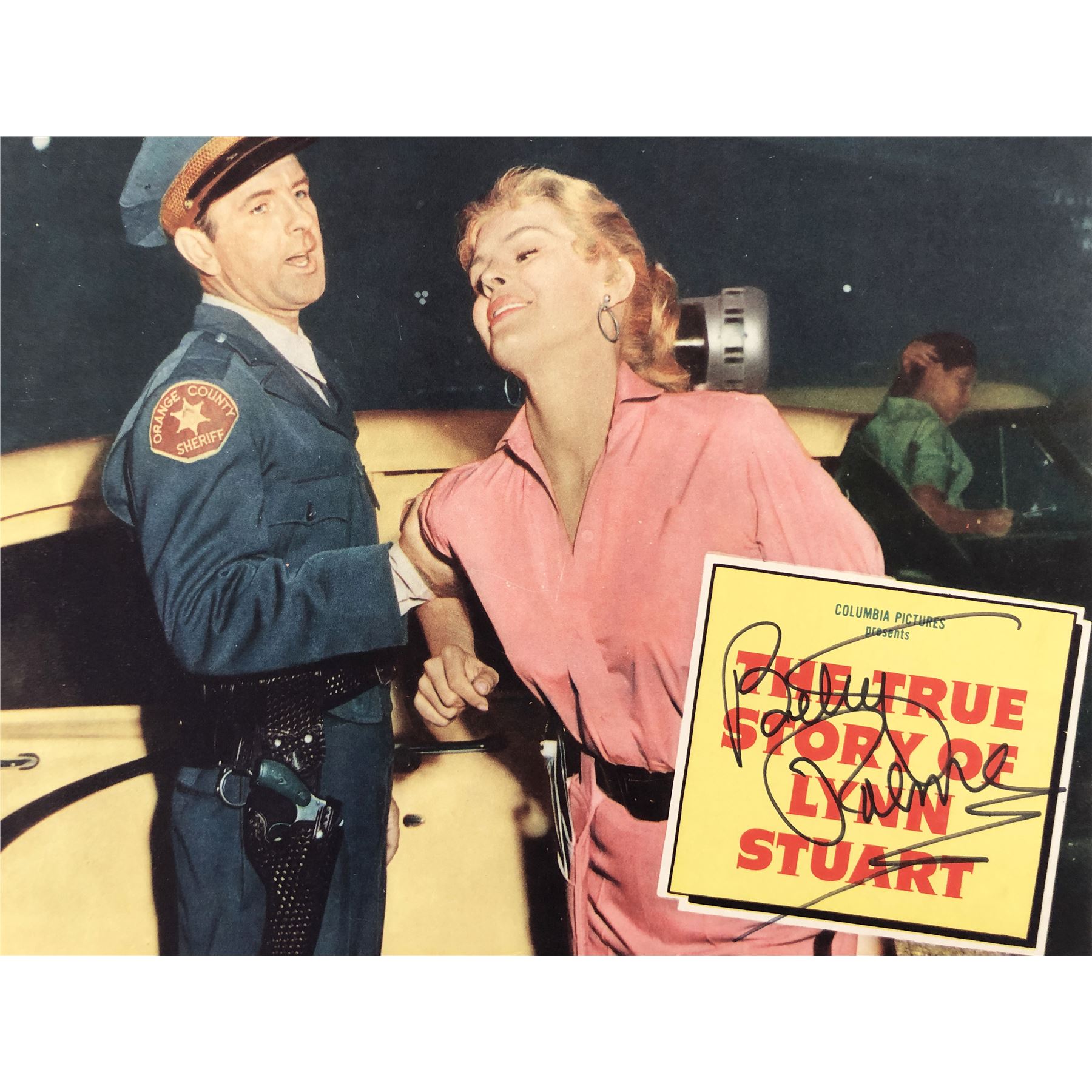 The True Story of Lynn Stuart signed lobby card