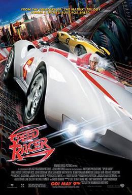 Speed Racer 2008 original double-sided movie poster