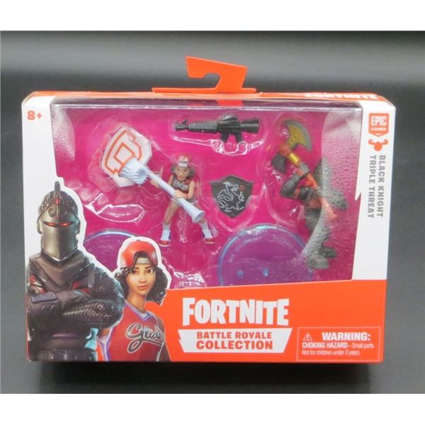 Fortnite Battle Royale Collection Figures Black Knight And Triple Threat