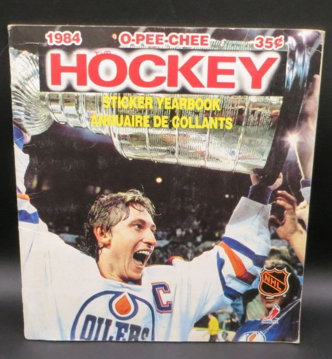 Vintage 1984 OPC Hockey Sticker Book Complete