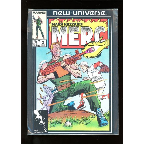 Marvel New Universe Mark Hazzard Merc #2