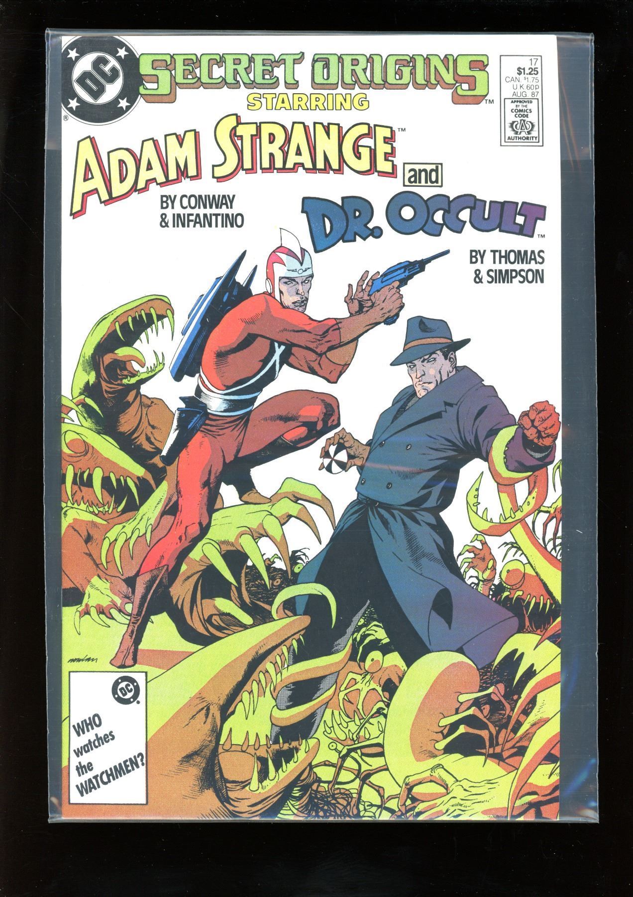 DC Secret Origins Starring Adam Strange and Dr. Occult #17