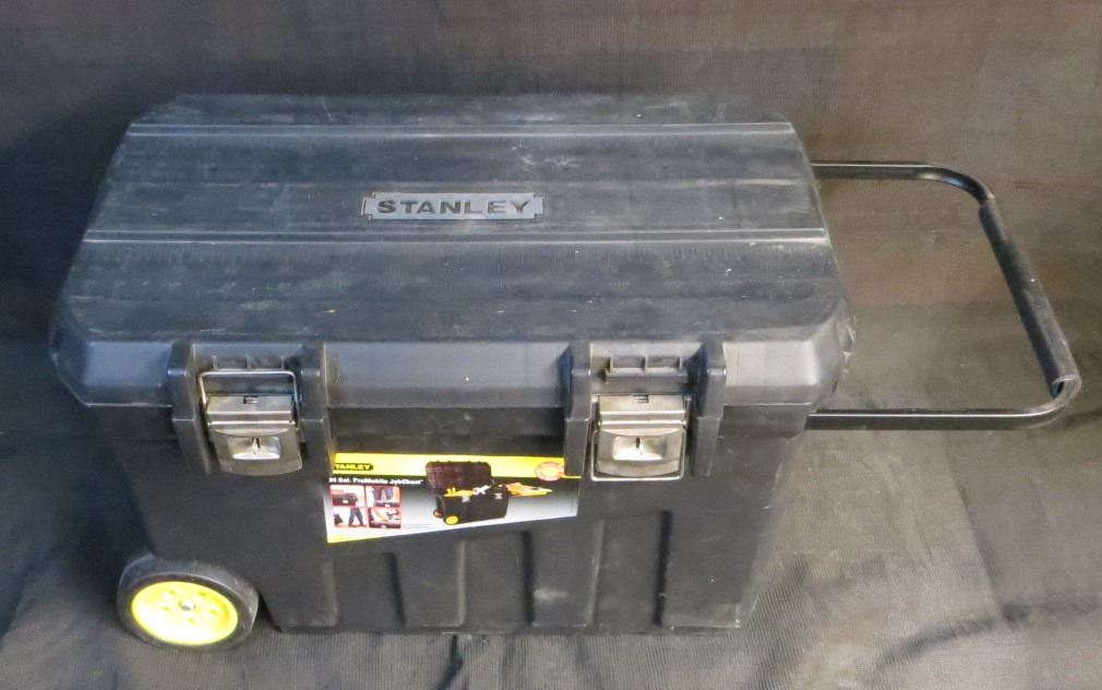 Stanley 24 Gal. ProMobile Heavy Duty Job Chest with inside tray